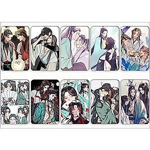 The Scum Villains Self-Saving System Merch Gift Set Party Favor Birthday Gifts Drawstring Bag Lomo Card Stickers Pillowcase Poster Button Pins gift