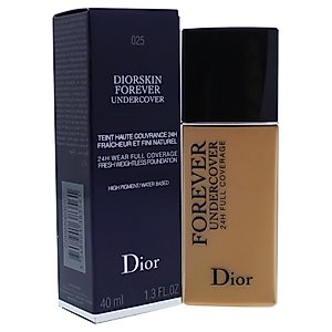Christian Dior Diorskin Forever Undercover Foundation 025 Soft Beige for Women, 1.3 Ounce