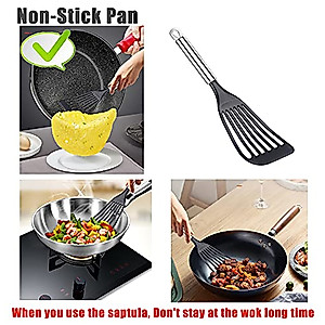 Tenta Kitchen Flexible Fish Turner Spatula, for Fish/egg/meat/dumpling Frying