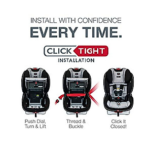 Britax Boulevard ClickTight Convertible Car Seat, Cool Flow Teal, 20.5x23x23.5 Inch (Pack of 1)