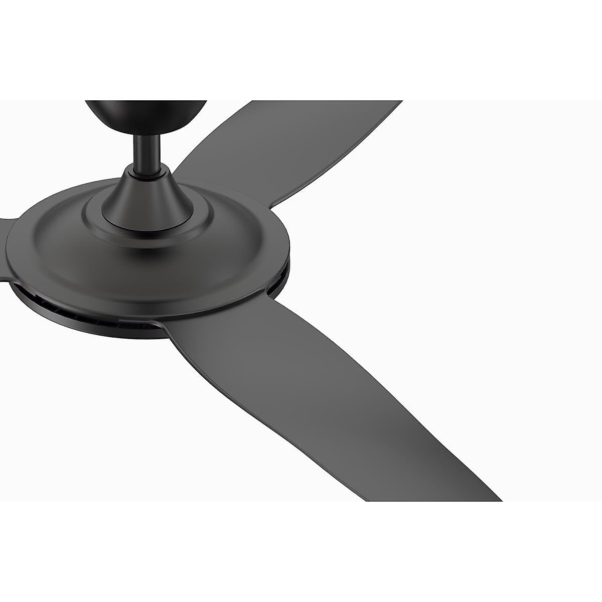 Fanimation GlideAire Indoor/Outdoor Ceiling Fan with Black Blades 52 inch - Black