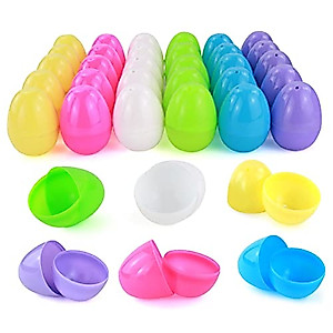 STOBAZA 72 Pcs Childrens Toy Craft Toys Egg Toys Chicken Eggs Easter Matching Egg Easter Chocolate Box Gift Wrapping Eggshells Egg Surprise Toys Eggs Candy Boxes Plastic Eggshell