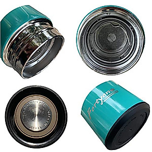 Fortyone Thermos Cup Coffee Thermos Bottle Coffee mugstainless Steel Cup Vacuum Insulated Cup With temperature display Keep Drinks Hot or Cold (Green) (Green)