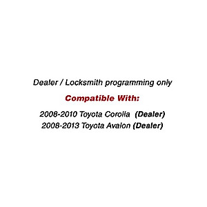 KeylessOption Keyless Entry Remote Control Car Ignition Key Blade Fob Replacement for GQ4