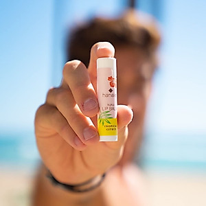 Hanalei Lip Balm and Moisturizer - Natural Kukui Oil, Beeswax Lip Moisturizer - Replenish and Repair Dry, Chapped Lips - Variety Pack(5 sticks)