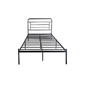 Amazon Basics Modern Studio 14-Inch Platform Metal Bed Frame, Twin