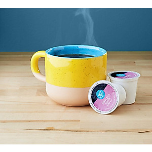 Amazon Brand - Happy Belly Medium Roast Coffee Pods, Donut Style, Compatible with Keurig 2.0 K-Cup Brewers, 100 Count