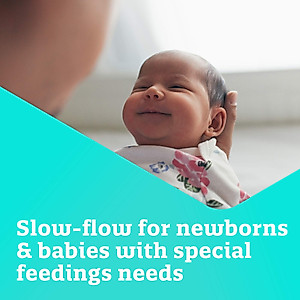 Enfamil Slow Flow Soft Nipples, Latex Free & BPA Free, 96 Count (Pack of 8)