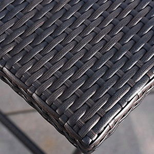 Christopher Knight Home Margarita Outdoor Wicker Bar Table, Multibrown