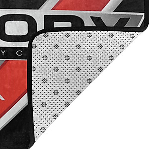 NEWCREATEES Area Rugs Victory Company Motorcycles 60 x 39 Inch Large Carpet for Living Room Bedroom Dorm Home Decor Anti-Slip Floor Rug