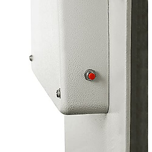 Digital Wall Safe – Flat, Electronic, Steel, Keypad, 2 Manual Override Keys – Protect Money, Jewelry, Passports – For Home or Business by Paragon