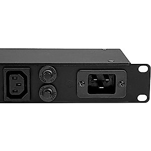 StarTech.com 1U 19 inch 8 Port Rack Mount PDU - IEC C13 Socket Rackmount Power Supply/Strip - Horizontal Server Rack Mountable PDU /Data Center Power Distribution Unit 16A 240V (PDU08C13H)