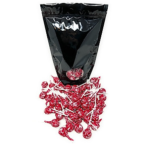 Cherry Red Tootsie Pops Bulk Candy 50+ Count Lollipops Suckers Variety Value Pack Aprox. 2.25 lbs (36 Oz)