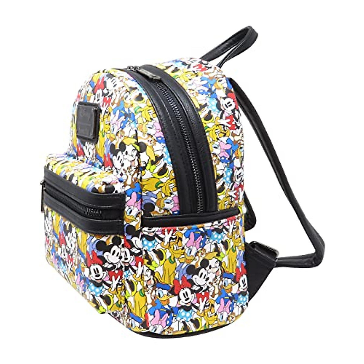 Loungefly Disney Mickey and Friends Womens Double Strap Shoulder Bag Purse