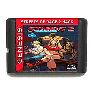 Aditi Streets Of Rage 2 Hack 23 People 16 bit MD Game Card For 16 bit Sega MegaDrive Genesis game console (EUR Shell)