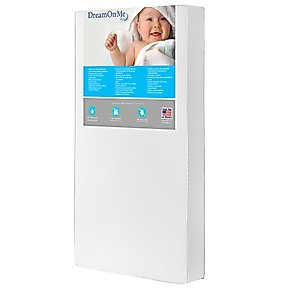 Dream On Me Lullaby 2-Sided Crib & Toddler 224 Coil Mattress (155-224)