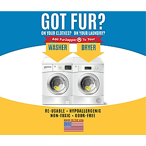 1 PK FurZapper Pet hair remover for laundry