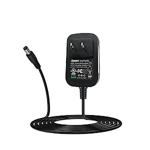 MyVolts 9V Power Supply Adaptor Compatible with/Replacement for Walrus Audio ACS1 Effects Pedal - US Plug with Extension and ON/Off Switch