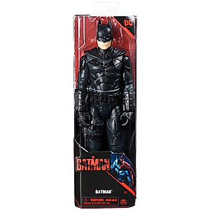 DC Comics, Batman 12-inch Action Figure, The Batman Movie Collectible Kids Toys for Boys and Girls Ages 3 and up