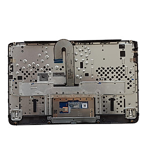 Replacement for HP Chromebook 11 G7 EE Laptop Upper Case Palmrest Keyboard Touchpad Assembly Part L52573-001 EA0G5003010