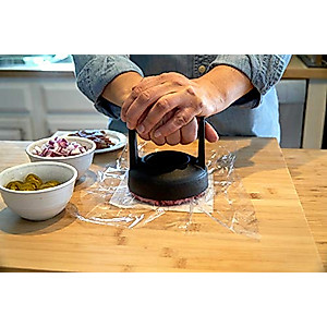 Cuisinart CGPR-222 Stuff Cast Iron Burger Press