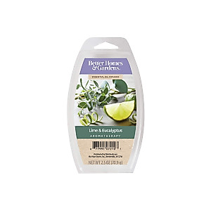 Better Homes & Gardens 2.5oz Lime & Eucalyptus Essential Oil Blend Wax Melts