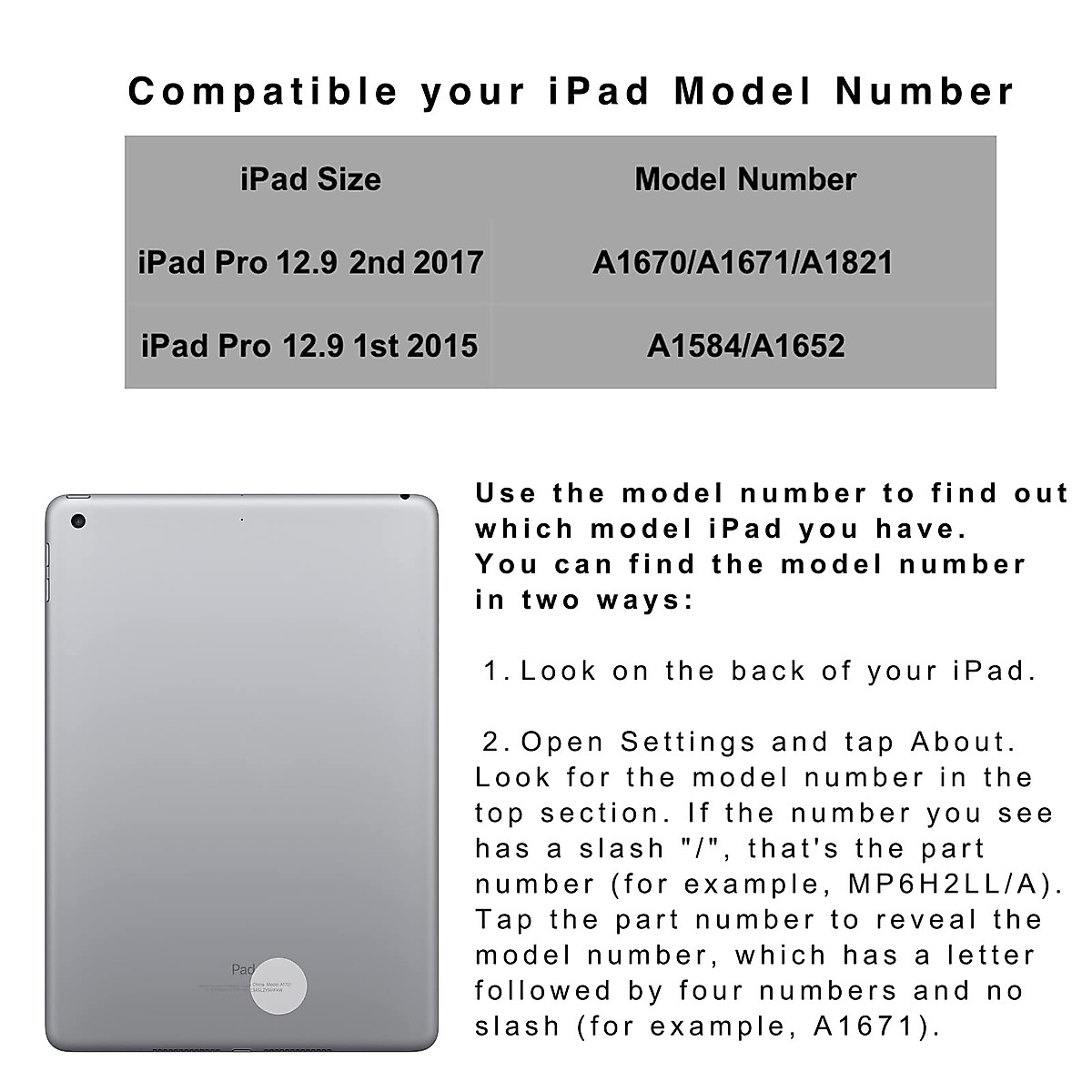 LENRICH iPad pro 12.9 case with Keyboard 2017 2nd 2015 1st Generation, 360 Rotatable Wireless Folio 180 Swivel Stand Hard Cover Auto Sleep Wake up