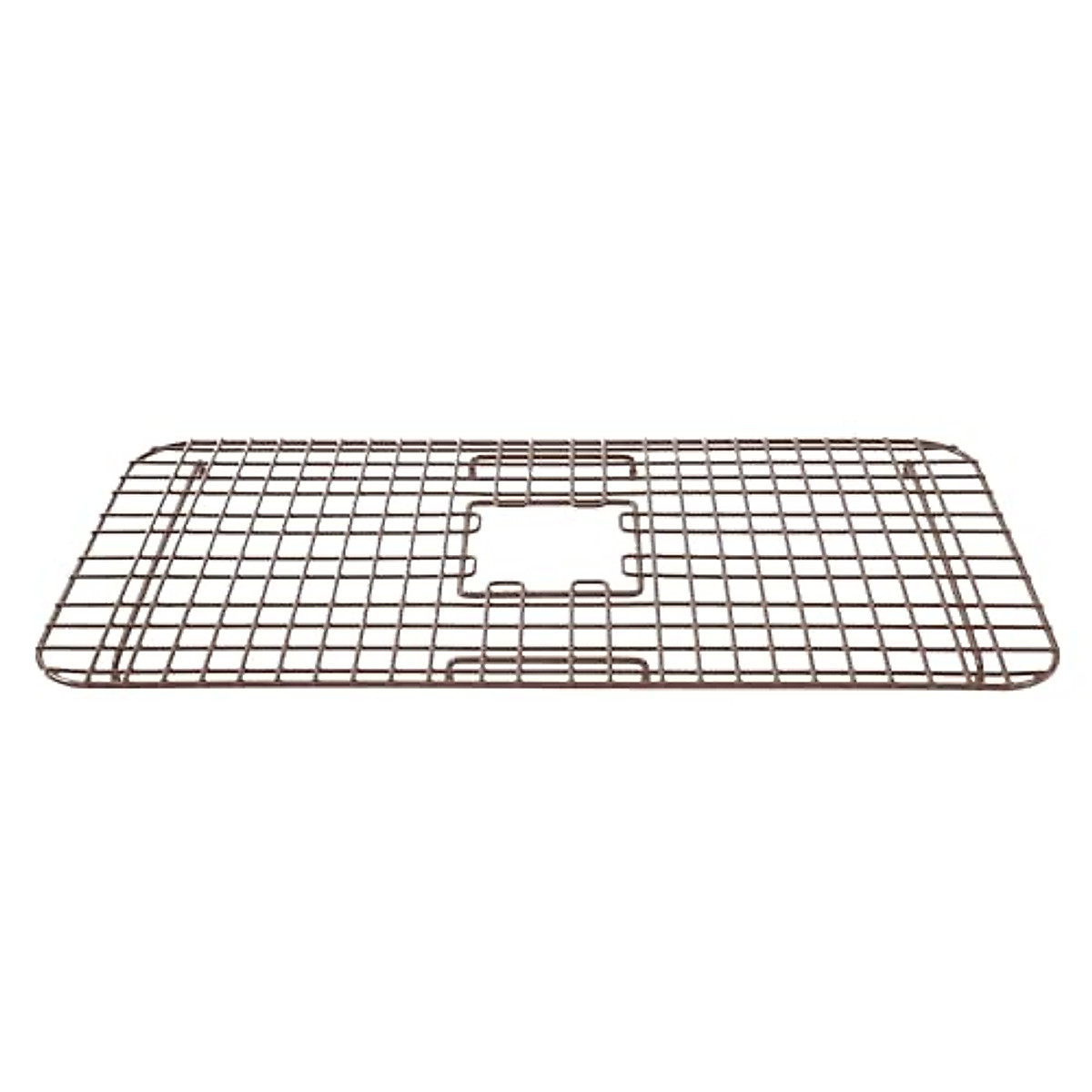 SinkSense Rohe 27.75" x 13.375" Kitchen Sink Bottom Grid, Antique Brown