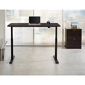 Realspace® Magellan 23-1/2"W x 16-9/16"D Lateral 2-Drawer File Cabinet, Espresso