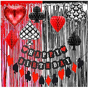 Poker Themed Las Vegas Casino Themed Party Decorations Porker Card Garlands Poker Ballons Poker Theme Party Supplies Casino Party Decoration Supplies,Casino Night,Poker Events,Casino Birthday Décor