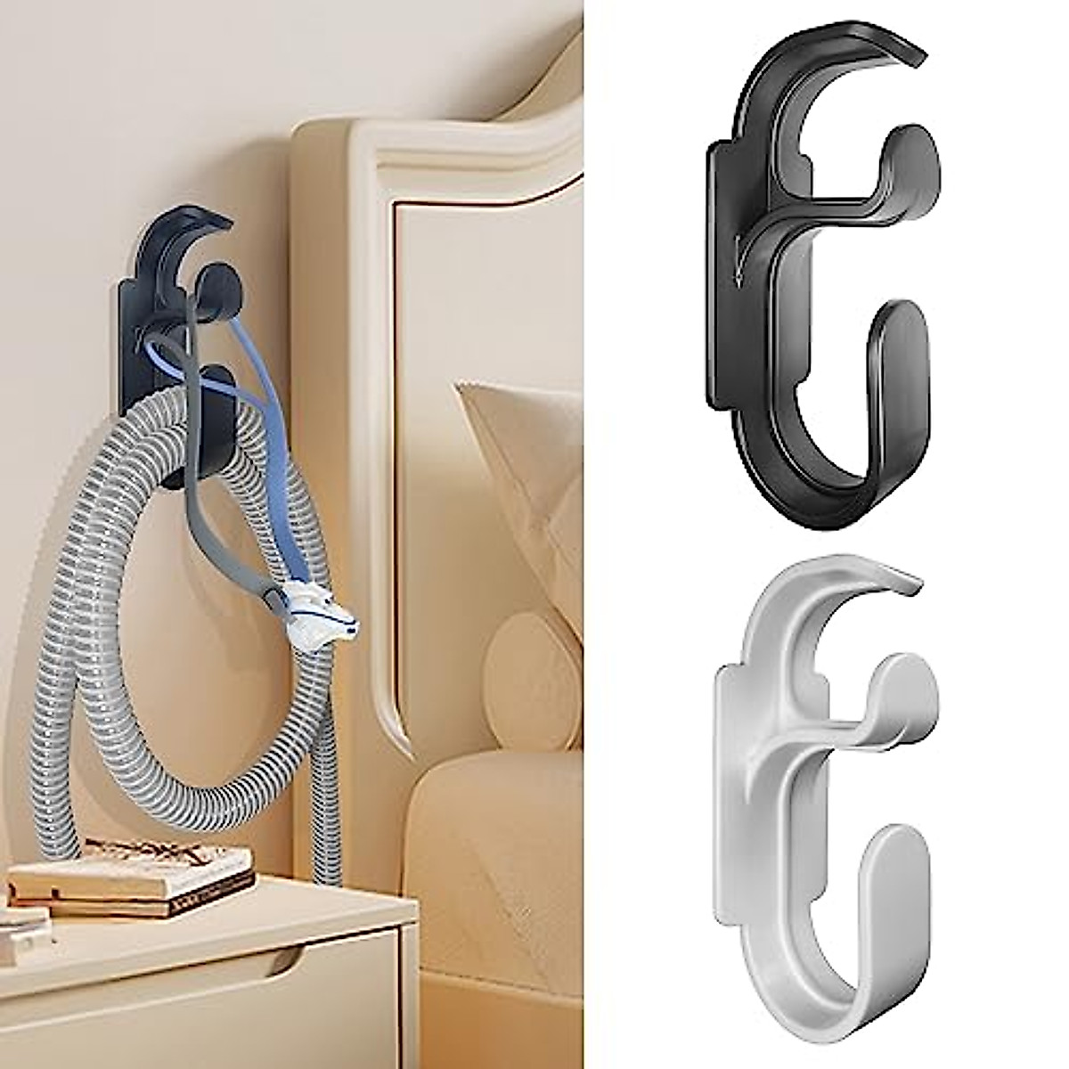 Cpap Hook to Keep Cpap Hose and Cpap Mask Dry and Clean,Organizer Hanger for Cpap Masks and Cpap Tube.Cpap Holder Avoid Cpap Hose Tangles,Cpap Supplies That can Improve Your Sleep
