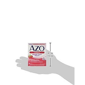 AZO All Natural Concentrated Cranberry Tablets, 50 Count