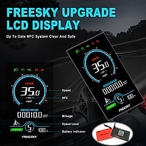 FREESKY 2025 Upgraded Dual Battery 48V 41AH Peak 2500W Motor 90-160 Miles Long Range Electric Bike for Adults 38MPH+ 26" Fat Tire Full Suspension EBike with Dual Hydraulic Brakes