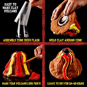 Original Stationery Lava Science Slime Kit, Fun Science Kit to Play Slime Games, Create Glow in The Dark Slime & Make Science Experiments for Kids 6-8