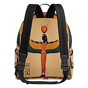 Use4 Ancient Egyptian Vintage Polyester Backpack School Travel Bag