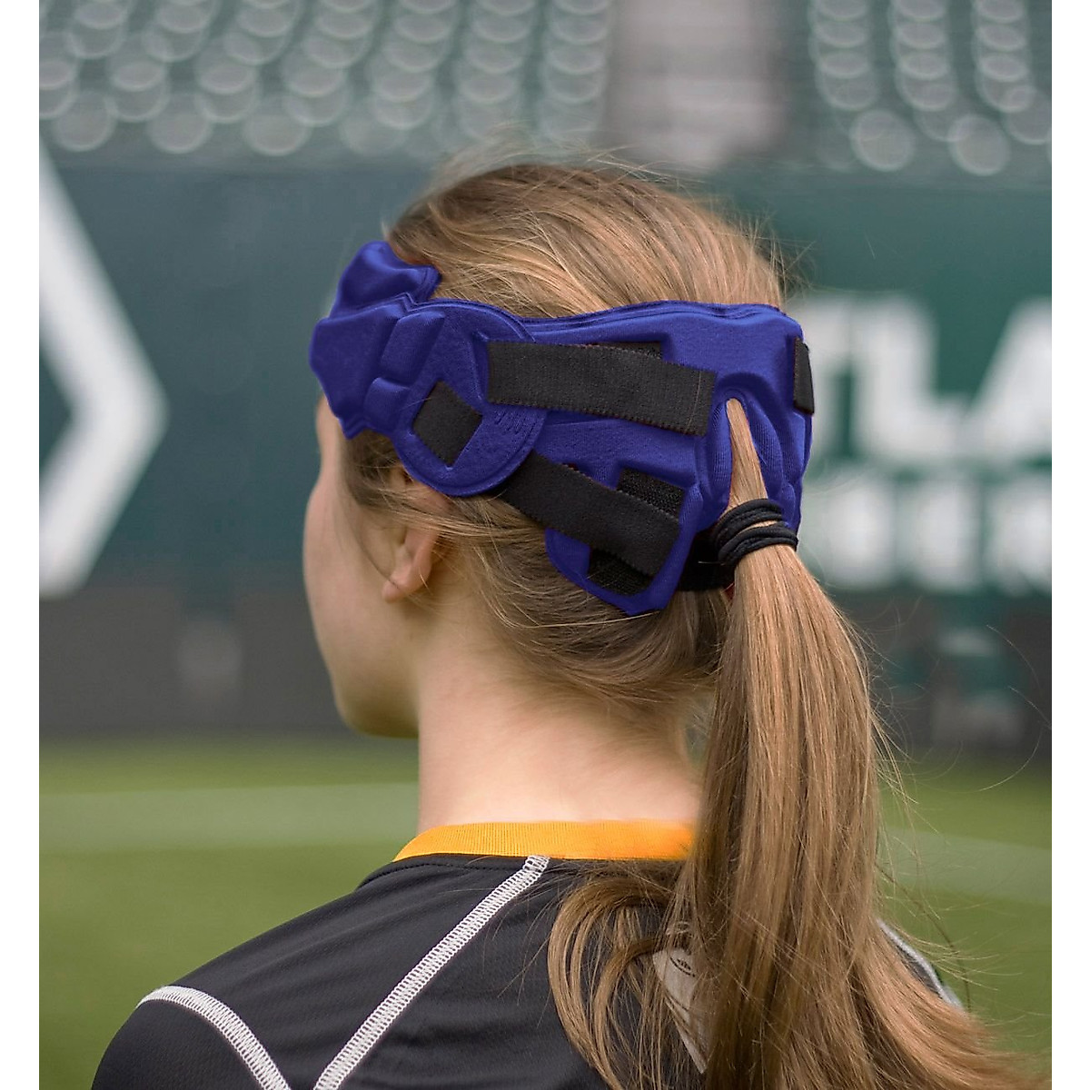 Full90 SELECT Performance Soccer Headgear, Black, Medium