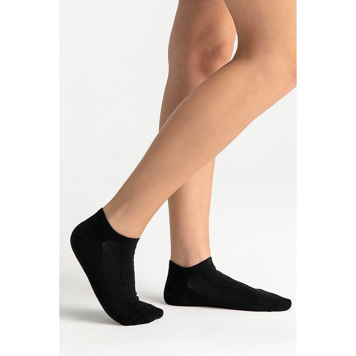 SONNORS Ankle Socks for Women Low Cut Short Cotton Socks Non-Slip Breathable Comfortable Socks for Womens and Mens - 6 Pairs