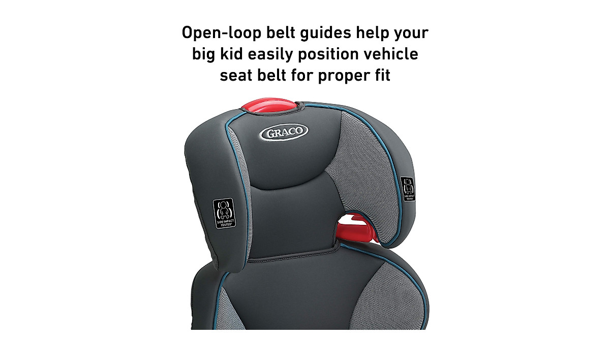 Graco TurboBooster LX High Back Car Seat - Secure & Adjustable