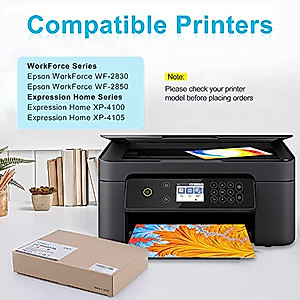 OINKWERE Remanufactured 212XL Ink Cartridge Replacement for Epson 212 Ink Cartridges 212 XL T212 to Use with XP-4100 XP-4105 WF-2850 WF-2830 Printer (1 Black,1 Cyan,1 Magenta,1 Yellow, 4 Pack)