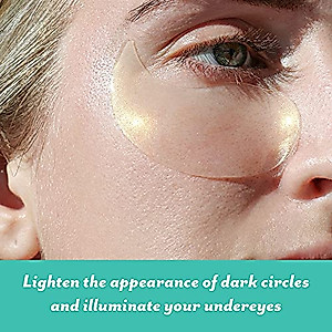 Patchology Under Eye Mask Gel Pads - Under Eye Patches for Puffy Eyes, Dark Circles, Wrinkles, and Eye Bags - Hydrating Eye Gel Mask for Men and Women - All Natural Eye Bags Treatment - (5 Pairs)