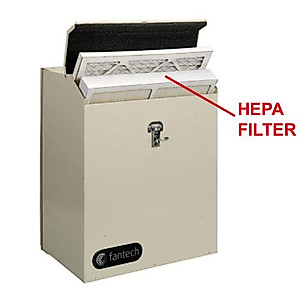 AIRx Filters Replacement HEPA Filter for Fantech DM3000P/CM3000, 2-Pack