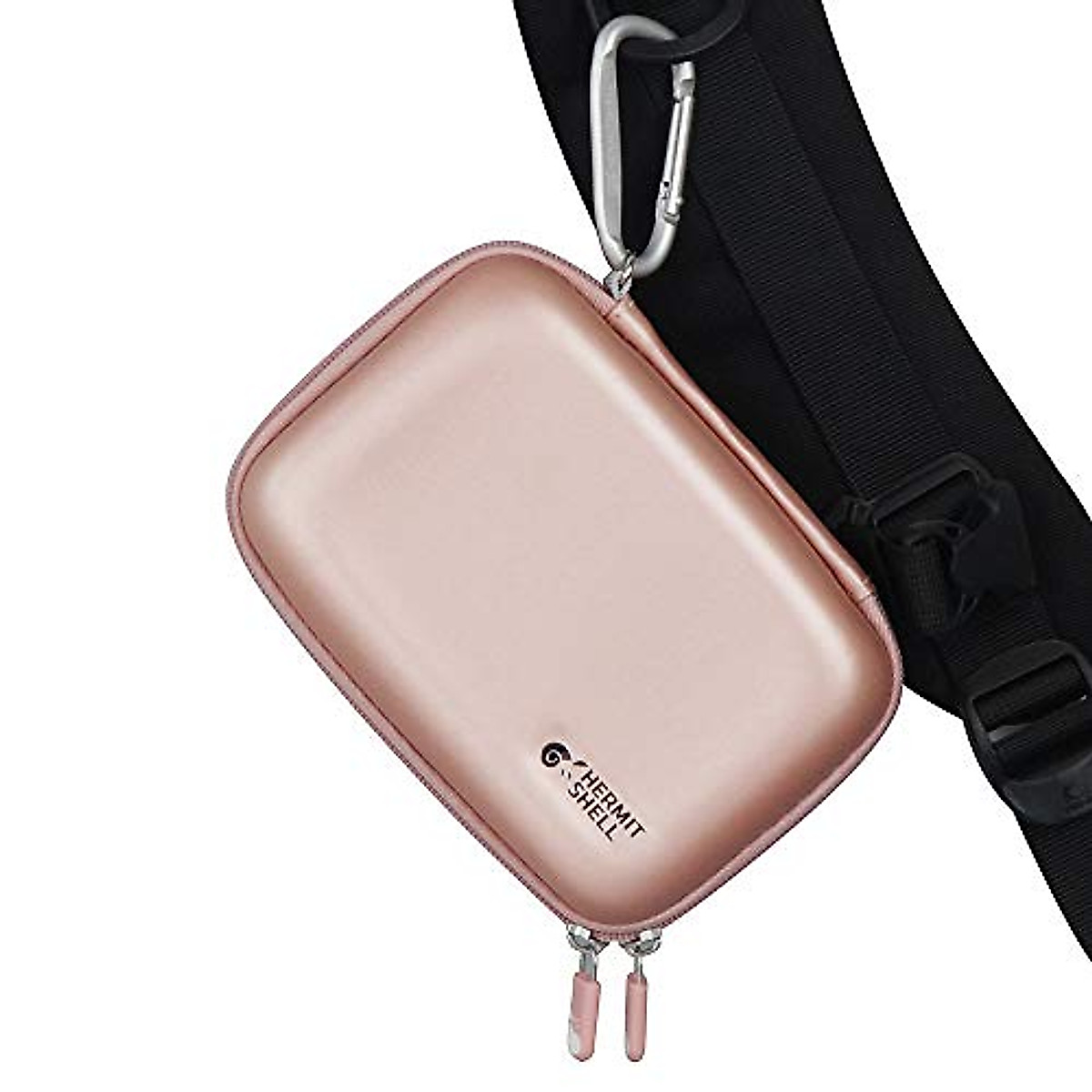 Hermitshell EVA Hard Travel Case Fits HP Sprocket 2-in-1 Portable Photo Printer & Instant Camera (Rose Gold)
