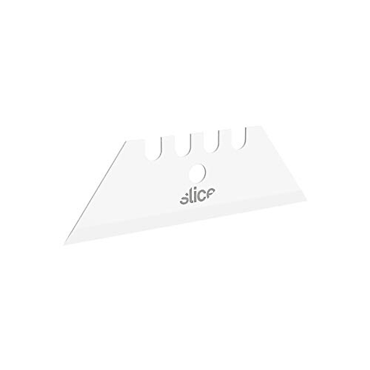 Slice 10525 Ceramic Utility Blades (Pointed Tip), True Safety Blades, Finger Friendly, Safe to Touch, 11x Longer Lasting Than Metal, Double-Sided Blades Extend Blade Life, Never Rusts (2 Blades)