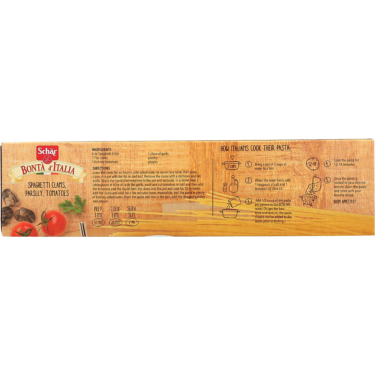 Schar Naturally Gluten-Free Spaghetti, 12-Ounce Packages (Pack of 5)