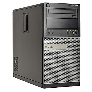 Dell Optiplex 9020 Mini-Tower Desktop, Quad Core i7 4770 3.4Ghz, 16GB DDR3 RAM, 512GB SSD Hard Drive, Windows 10 (Renewed)
