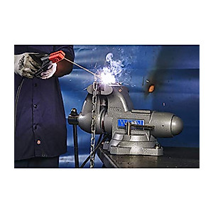 Wilton Tradesman Bench Vise, 6-1/2" Jaw Width, 6" Max Jaw Opening, 4" Throat (Model 1765)