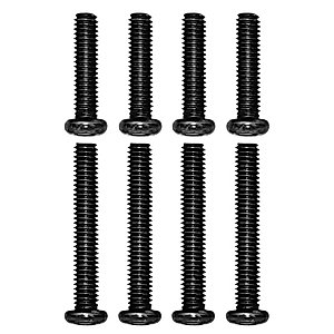 TV Stand Screws for Vizio TV Stand Legs Screws Kit, for Vizio 32” 50” 55” 58” TV Legs 32H-G9 D32F-G4 V505-J01 V555-H11 V555-G1 V555-J01 M556-H1 V585-H11 V585X-H1 V585-H1 Universal TV Mount Screws