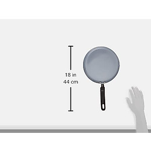 MasterClass Master Class Ceramic Non-Stick Induction Ready 24cm Eco Crêpe Pan, Silver