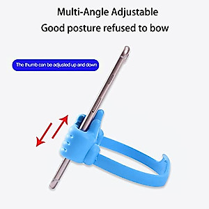 LINASHI Thumb Phone Holder, Lazy Thumb Stand Portable Multifunction Multi-Angle Adjustable Thumbs up Cell Phone Holder for Home Green One Size