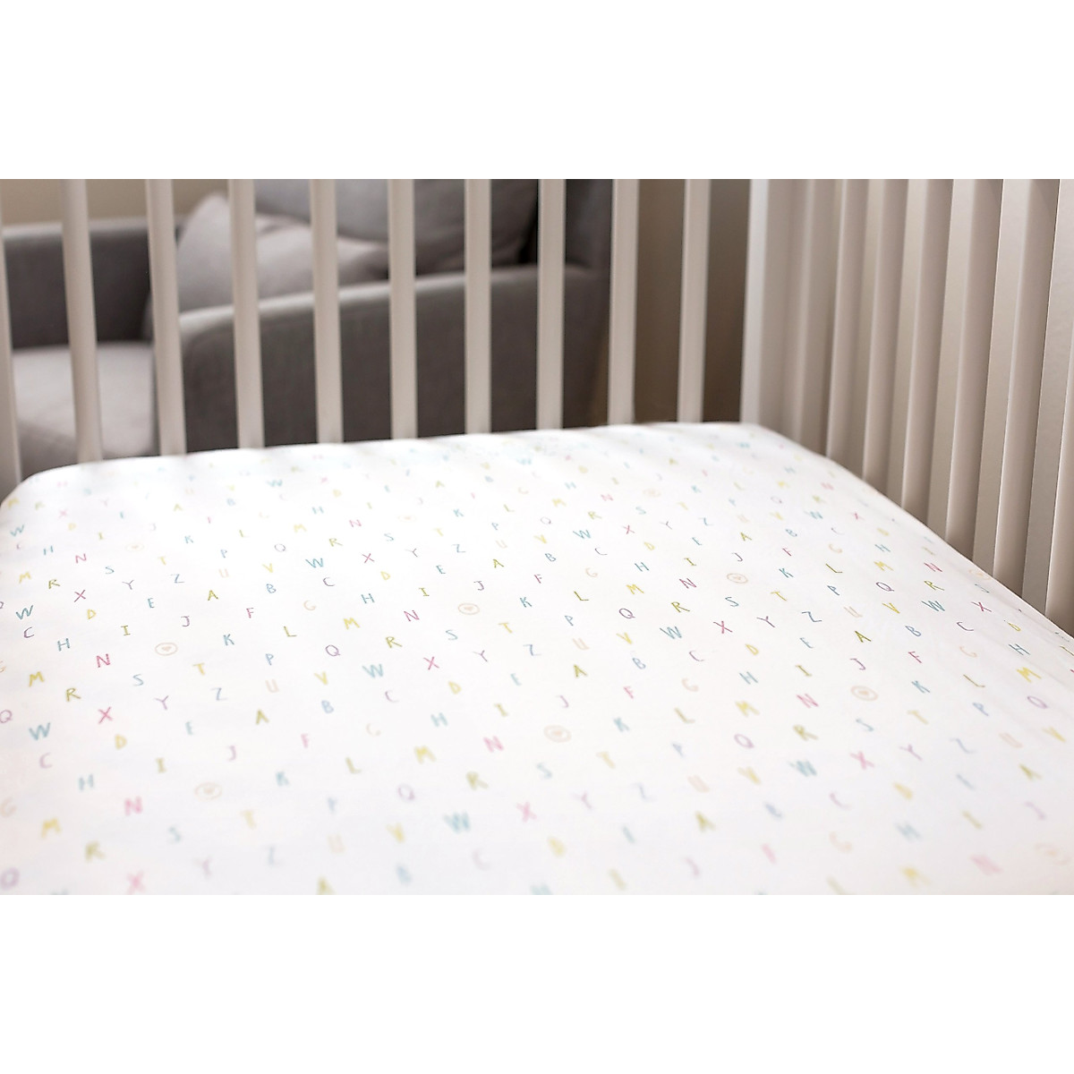 My Tiny Tot Baby Crib Sheets Boy or Girl (2 Pack) – Organic Cotton Fitted Crib Sheet Set for Baby Crib Mattress – Extra Soft, Premium Baby Nursery Bedding – Pink